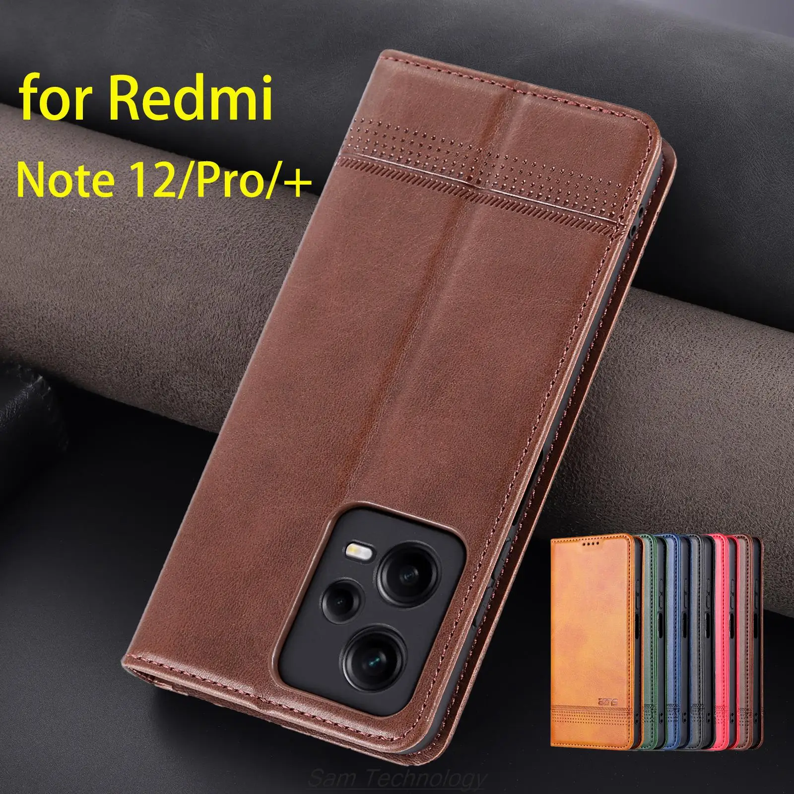 Capa protetora para xiaomi redmi note 12 pro + plus, 4g, 5g, adsorção ...