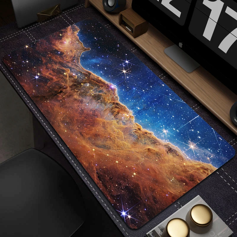 Gaming-Mouse-Pad-XXL-Nebula-Rubber-Space-Large-Mousepad-Gamer-Non-Slip ...