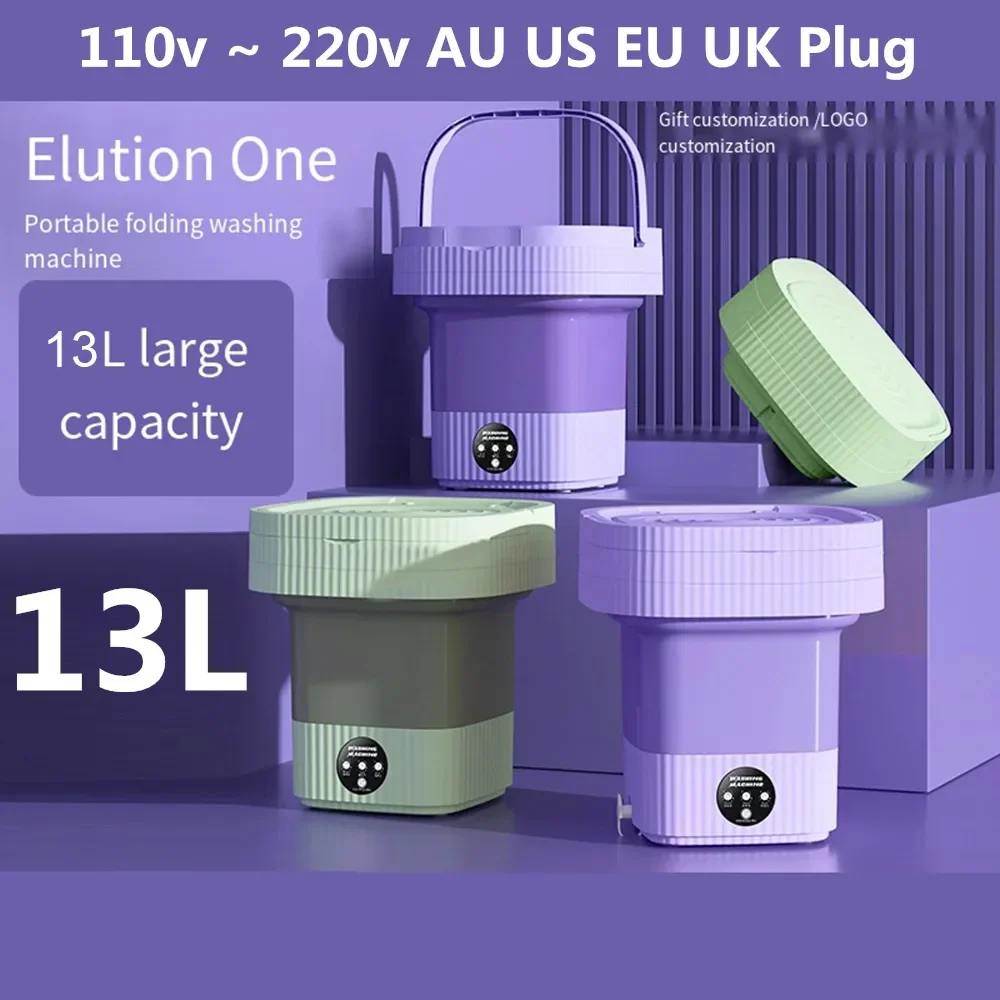 13L-Folding-Washing-Machines-Portable-Large-with-Dryer-Bucket-for ...