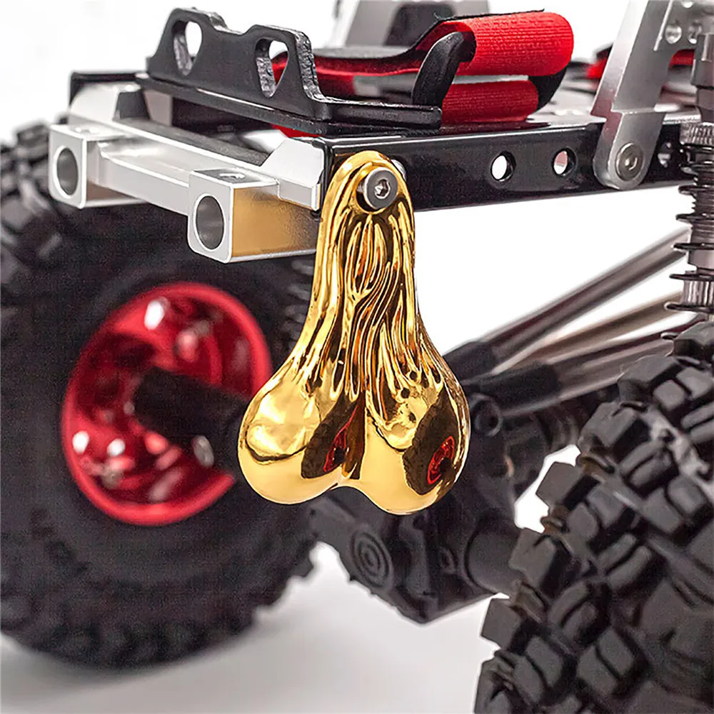 1 Pcs For 1/10 1/8 Model Car Spoof Eggs Hanging Truck Balls Nuts Rc Car Simulation Accessories ...