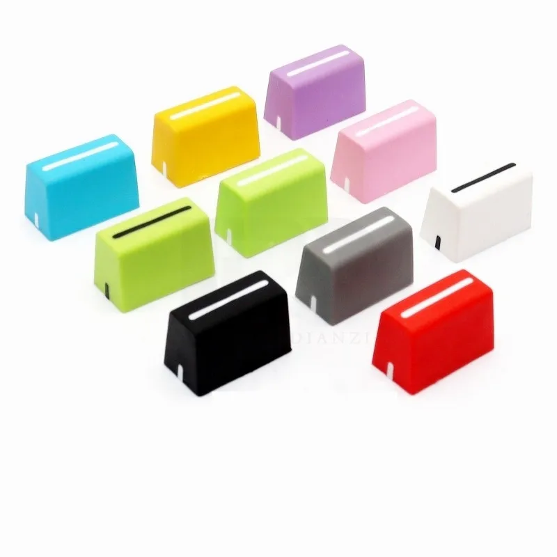 5PCS-Rubber-Fader-Cap-Straight-Slide-Potentiometer-Cap-22-12-14mm-For ...