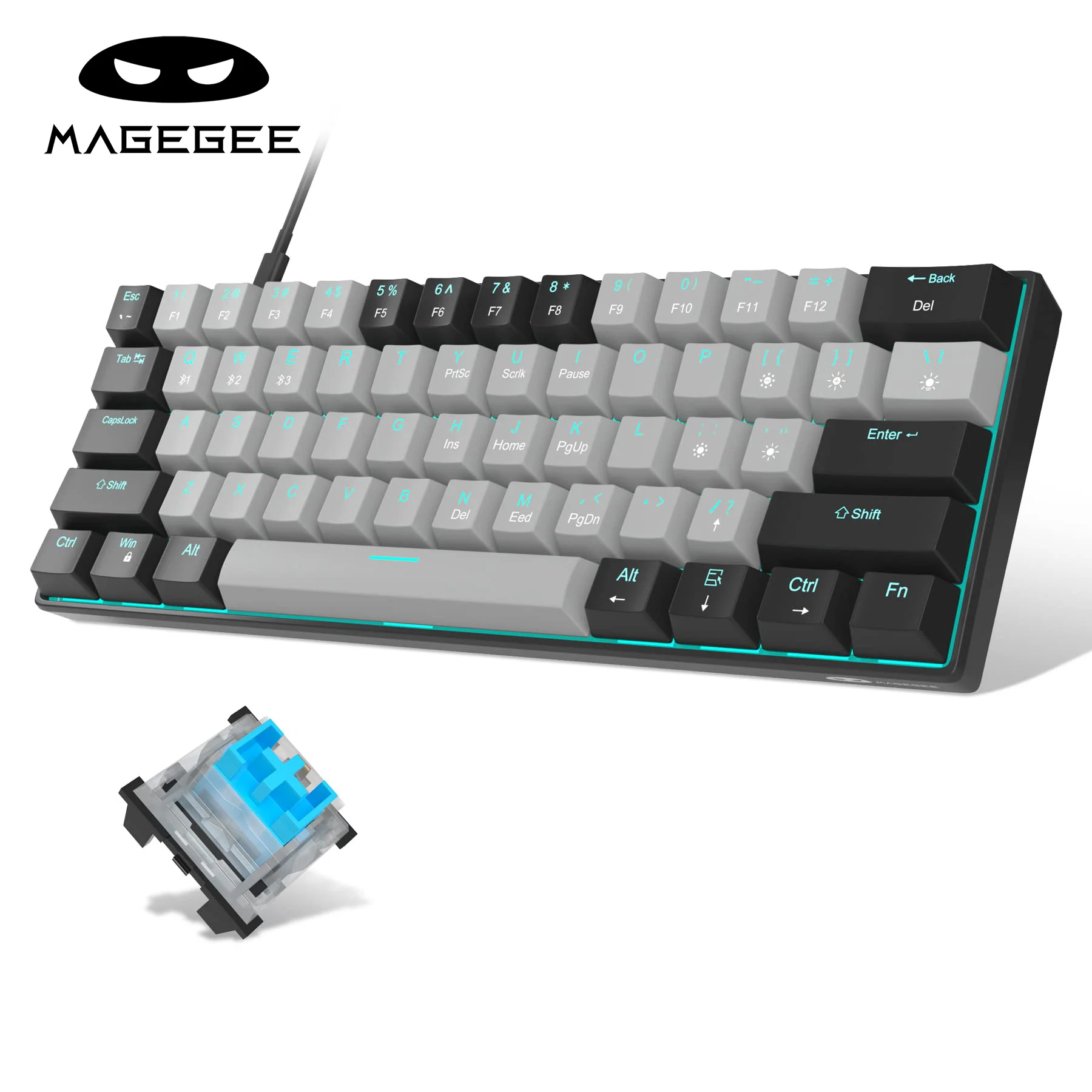 MageGee-Teclado-mec-nico-60-para-videojuegos-accesorio-compacto-peque-o-con-interruptores-azules ...