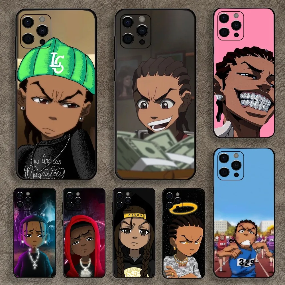 Cartoon-The-Boondocks-Phone-Case-For-Apple-iPhone-15-14-13-12-11-Pro-X ...