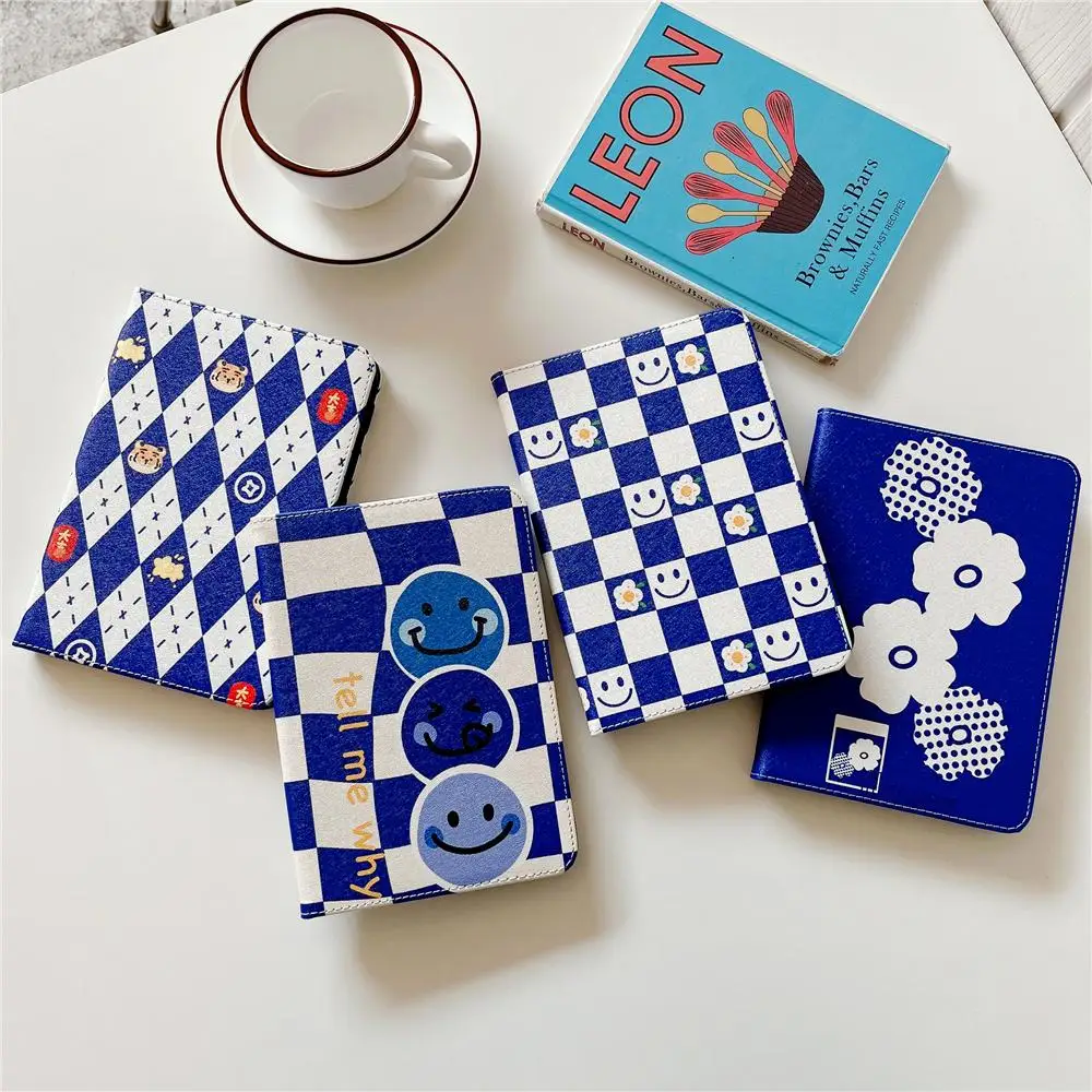 Klein-Blue-Smiley-Tablet-Case-for-IPad-Air-4-IPad-Pro-2021-Cover-IPad ...