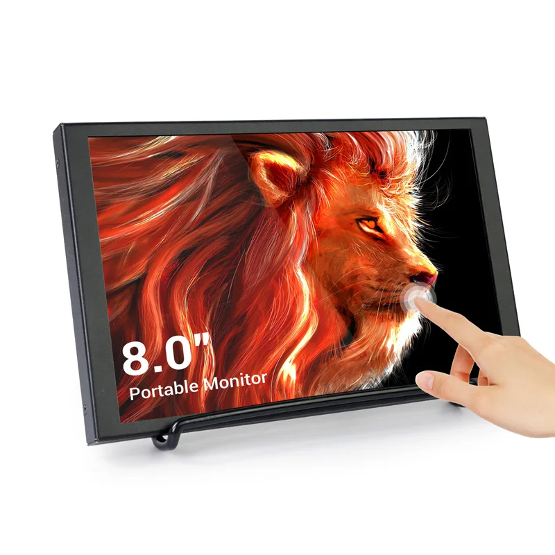 Elecrow 8 Inch Display Touchscreen Monitor Portable Mini Hdmi 8'' Lcd ...