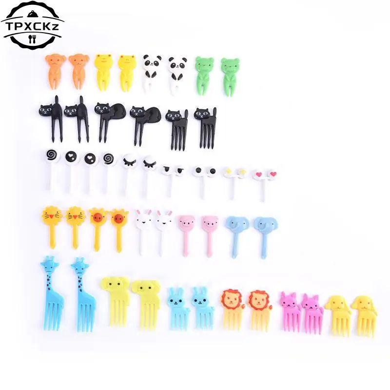 6-10pcs-Mini-Skewers-Cute-Cartoon-Eyes-Kawaii-Lunch-Bento-Box-Food ...