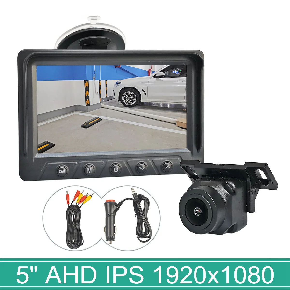 DIYKIT-5inch-AHD-IPS-Car-Monitor-HD-1080P-Starlight-Night-Vision-Backup ...