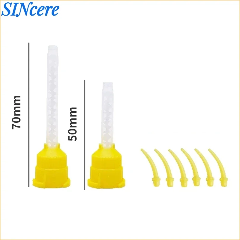 Dental Impression Mixing Tips 1:1 Intraoral Tip Disposable Silicone ...