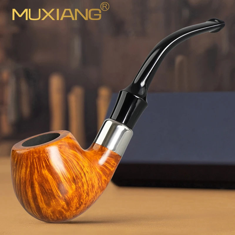 MUXIANG-Handmade-Briarwood-Tobacco-Pipe-Peterson-Halloween-Pipe ...