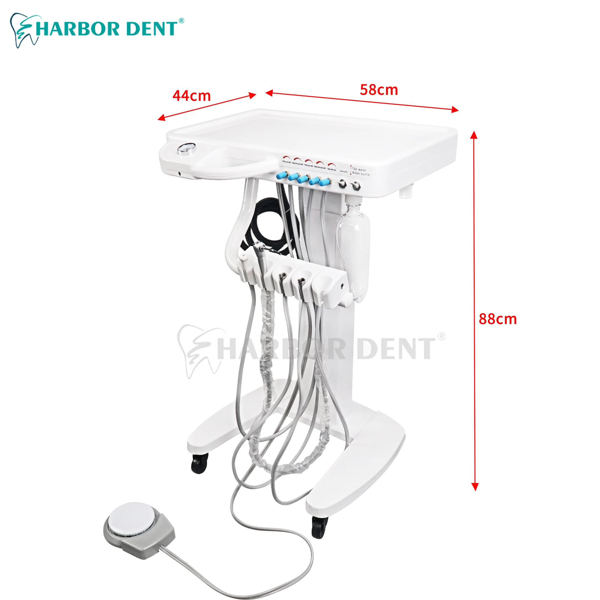 Dental-Portable-Turbine-Trolley-Mobile-Treatment-Portable-Dentist-Unit ...