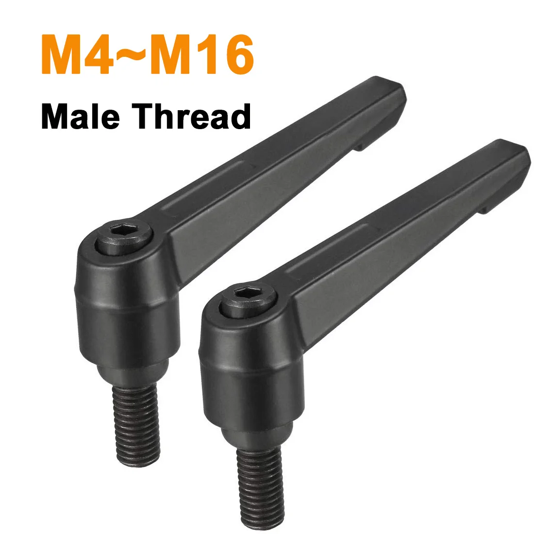 1Pcs Clamping Lever M4 M5 M6 M8 M10 M12 M16 Aolly Machinery Adjustable ...