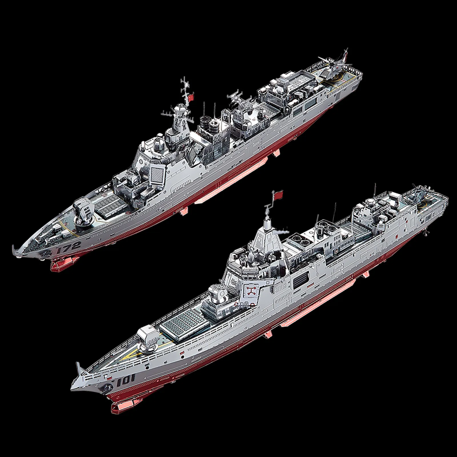 IRON-STAR-3D-Metal-Puzzle-055-Destroyer-052D-Guided-Misslle-Destroyer ...