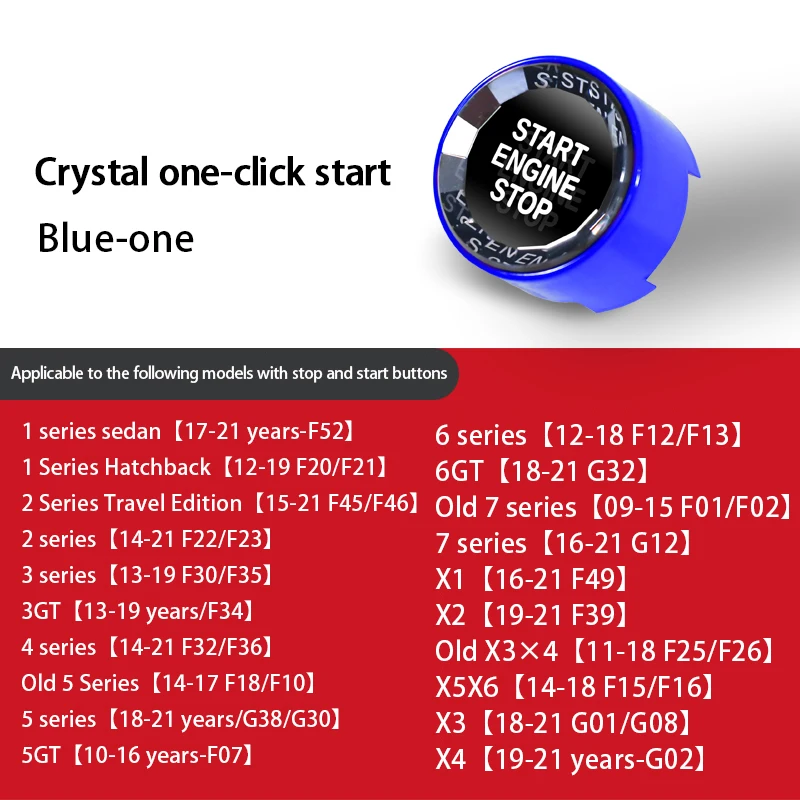 Car-Engine-START-Button-Replace-Cover-STOP-Switch-Sticker-For-BMW ...