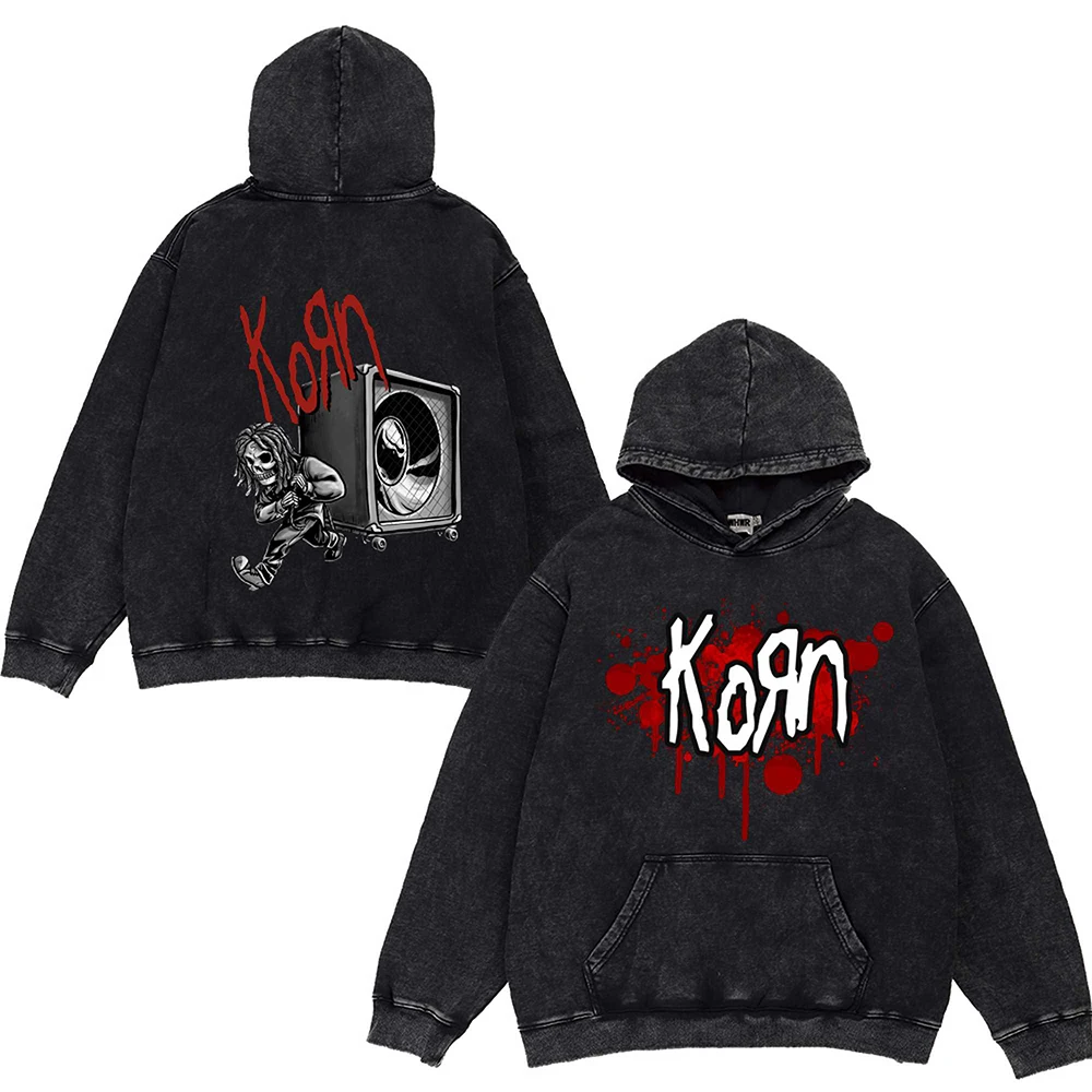 Sudaderas-con-capucha-Vintage-lavadas-para-hombre-su-ter-informal-de ...