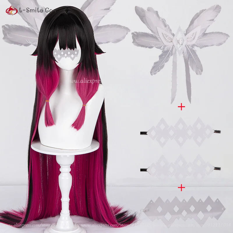 High-Quality-Columbina-Cosplay-Wig-Fatui-Damselette-Colombina-Cosplay ...