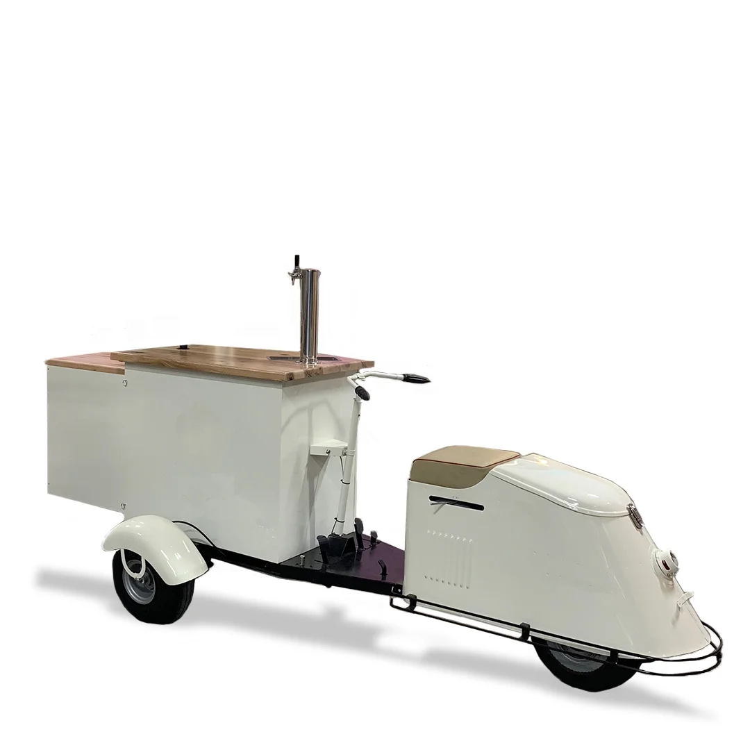 3 Three Wheels Mobile Vending Trailer Beer tricycle Cocktail Truck ...