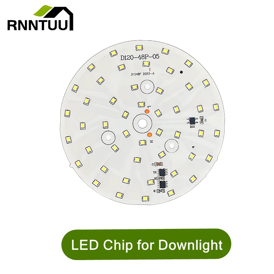 RnnTuu LED Chip 3W 5W 7W 9W 12W 15W 18W SMD 2835 Light Beads AC 220V-240V DIY For Led Downlight ...