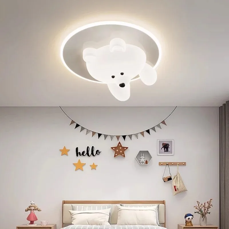 Children-s-Baby-Room-Cute-Bear-Ceiling-light-Home-Decoration-Lamp-Cloud-Circle-Minimalist ...