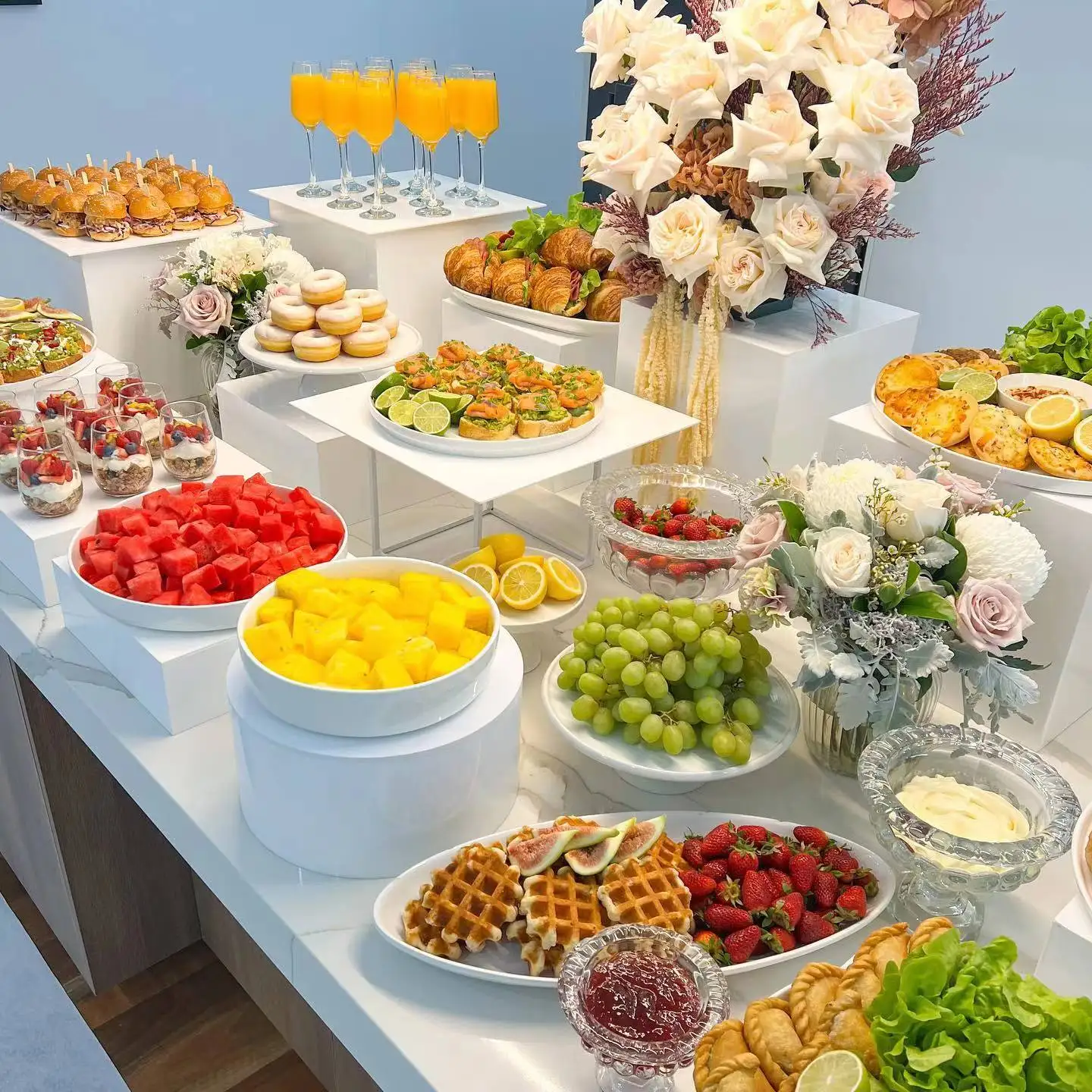 10PCS Fashion Wedding Feast Banquet Candy Buffet Table Cake Decoration ...