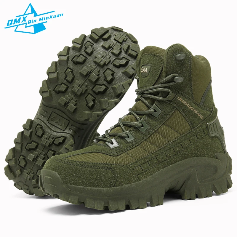 Winter-Boots-Men-s-B21-Green-Outdoor-High-top-Off-road-Warm-Waterproof ...