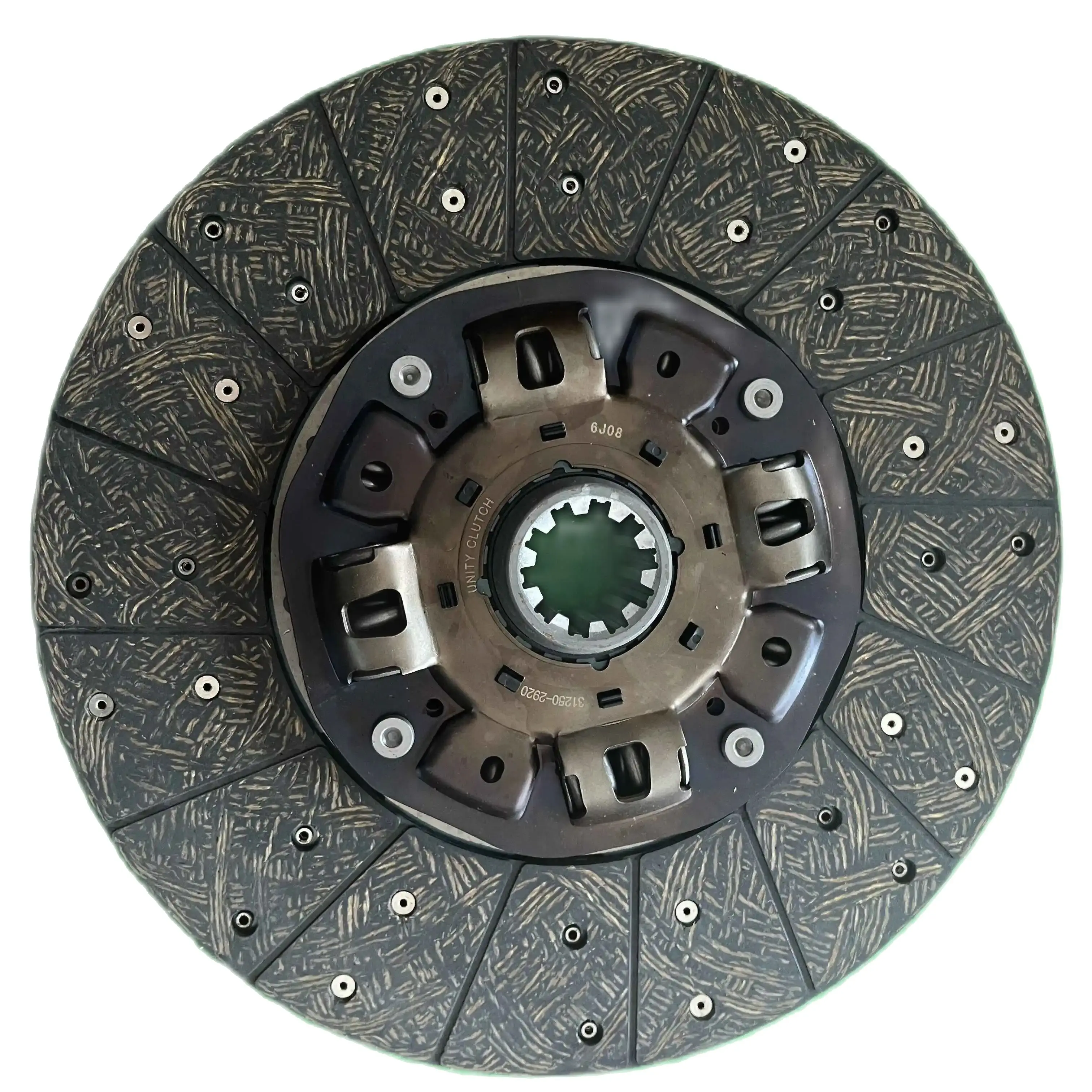 FOR Hino 500 J08C J08E CLUTCH DISC 380*220*10*44.5MM HND058U 31250 ...