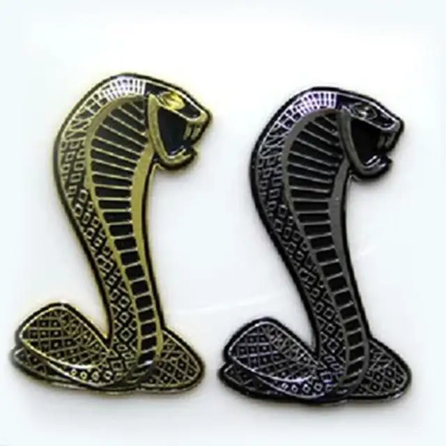 Car Cobra Logo Ford Mustang Cobra Jet Drag Car Dealer Logo Garage