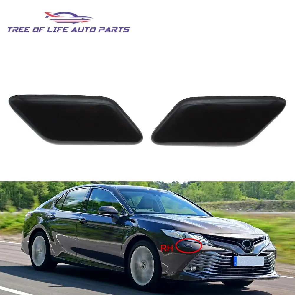 For Toyota Camry 2018 2019 2020 Front Bumper Headlight Headlamp Washer ...
