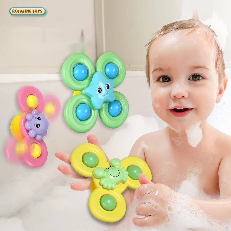 Chocalho-girat-rio-Fidget-para-crian-as-Brinquedos-de-banho-Spinner-Al ...