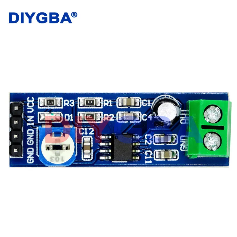 10pcs-LM386-audio-power-amplifier-module-200-times-gain-amplifier-board ...