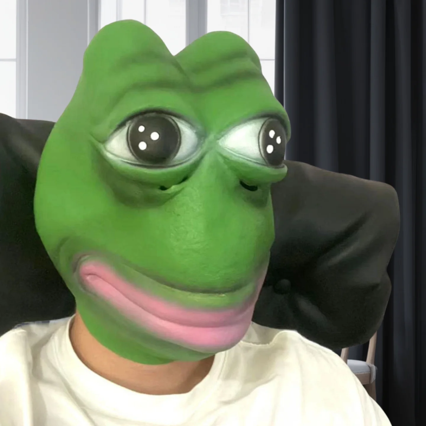 1PC-Cartoon-Lonely-Pepe-The-Sad-Frog-Mask-Cosplay-Realistic-Animal-Zoo ...