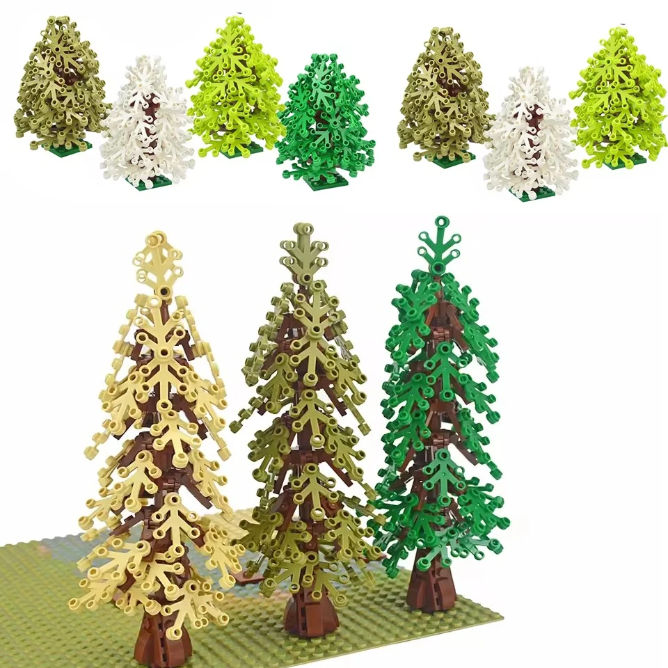 City Trees Cedar Building Blocks Redwood Block Toy Christmas Tree For ...