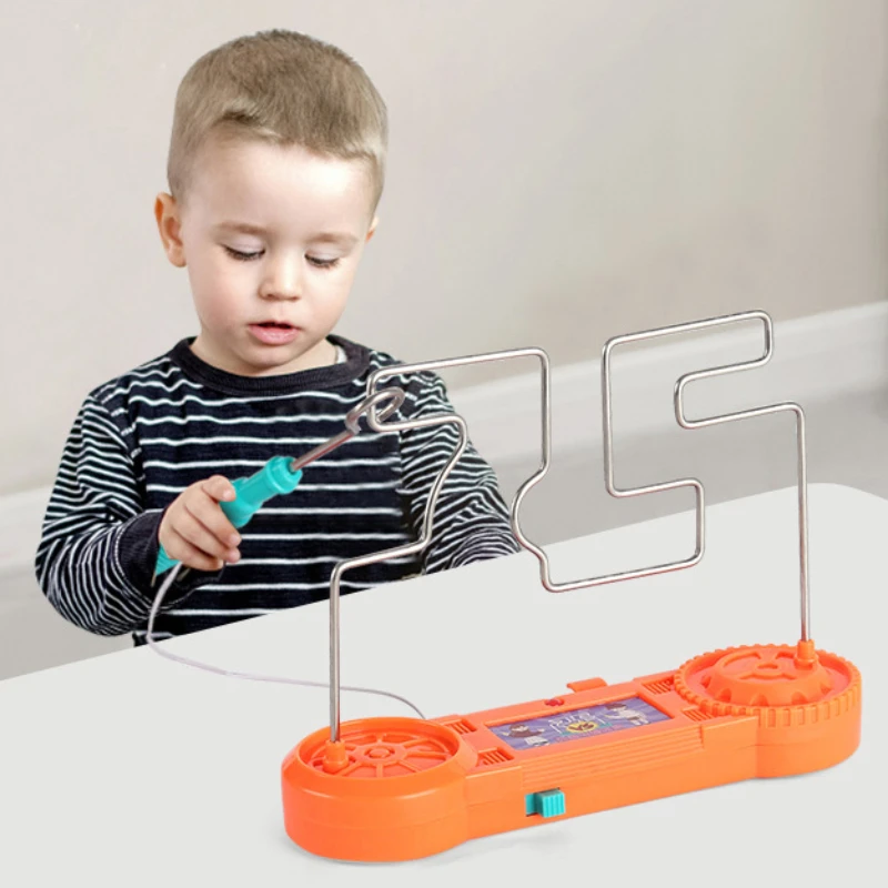 Buzz-Wire-Game-Kids-Collision-Electric-Shock-Maze-Touch-Game-Toy-Play ...
