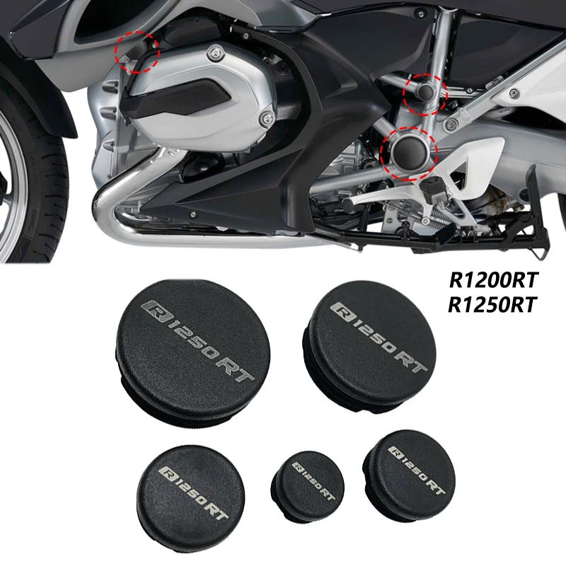 For-BMW-R1200RT-R1250RT-Frame-Hole-Cover-Caps-Plug-Decorative-Frame-Cap ...