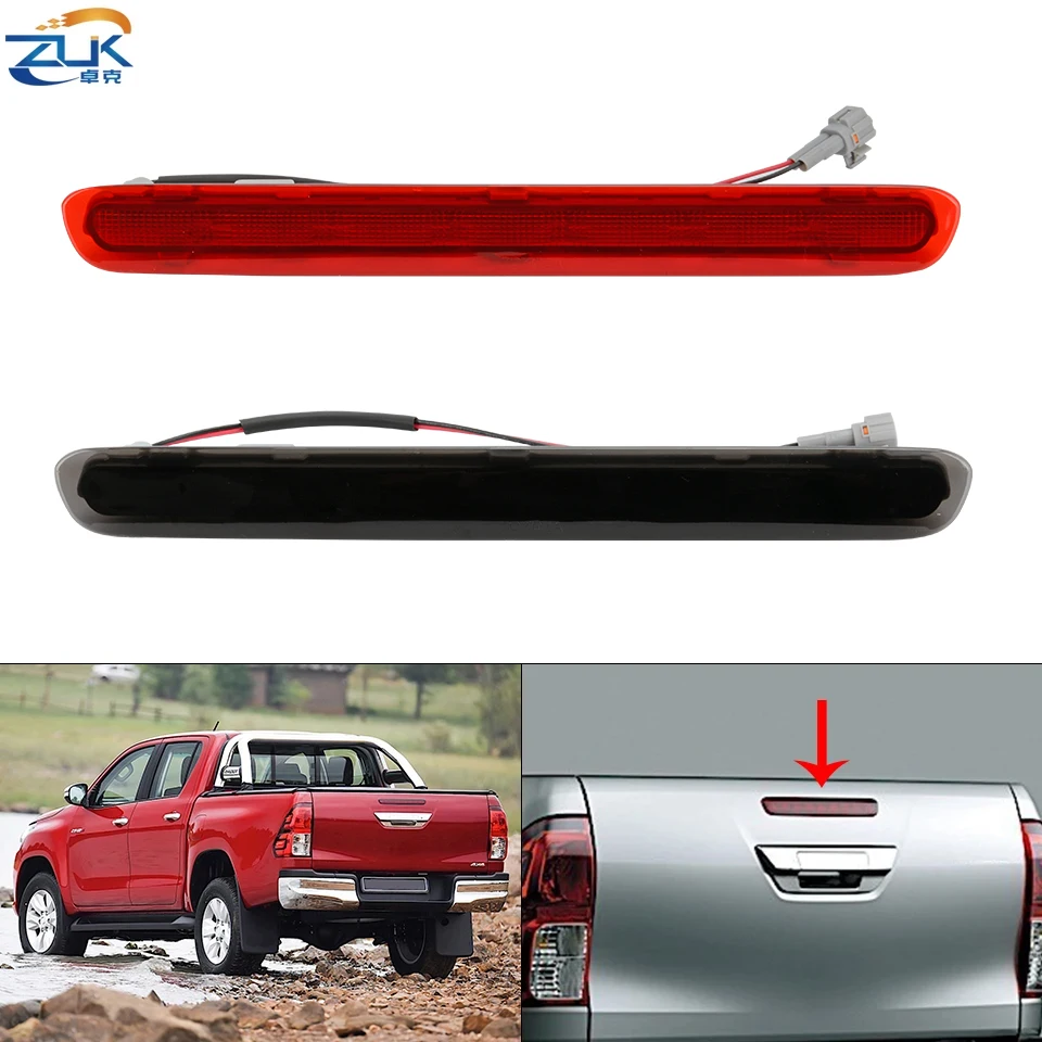 ZUK-Car-Accessories-LED-High-Mount-Stop-Light-Additional-3rd-Brake-Lamp ...
