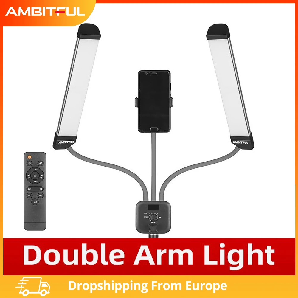 AMBITFUL-AL-20-3000K-6000K-40W-Double-Arms-Fill-LED-Light-Long-Strips ...