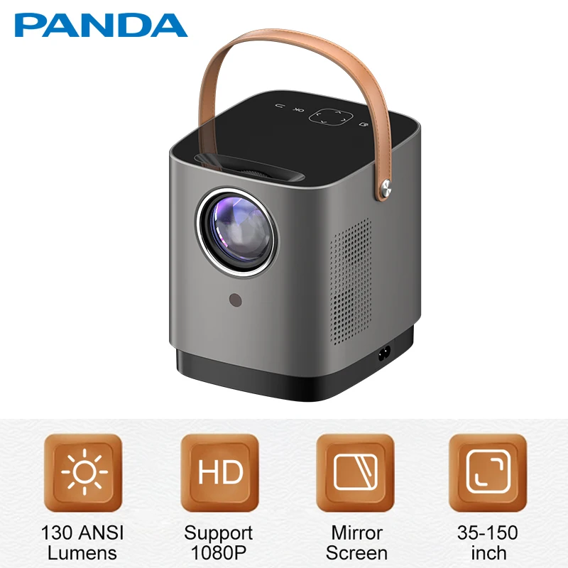 PANDA RD 853 720P Projetor 130 Ansi Lumens Projetor Portátil Suporte ...