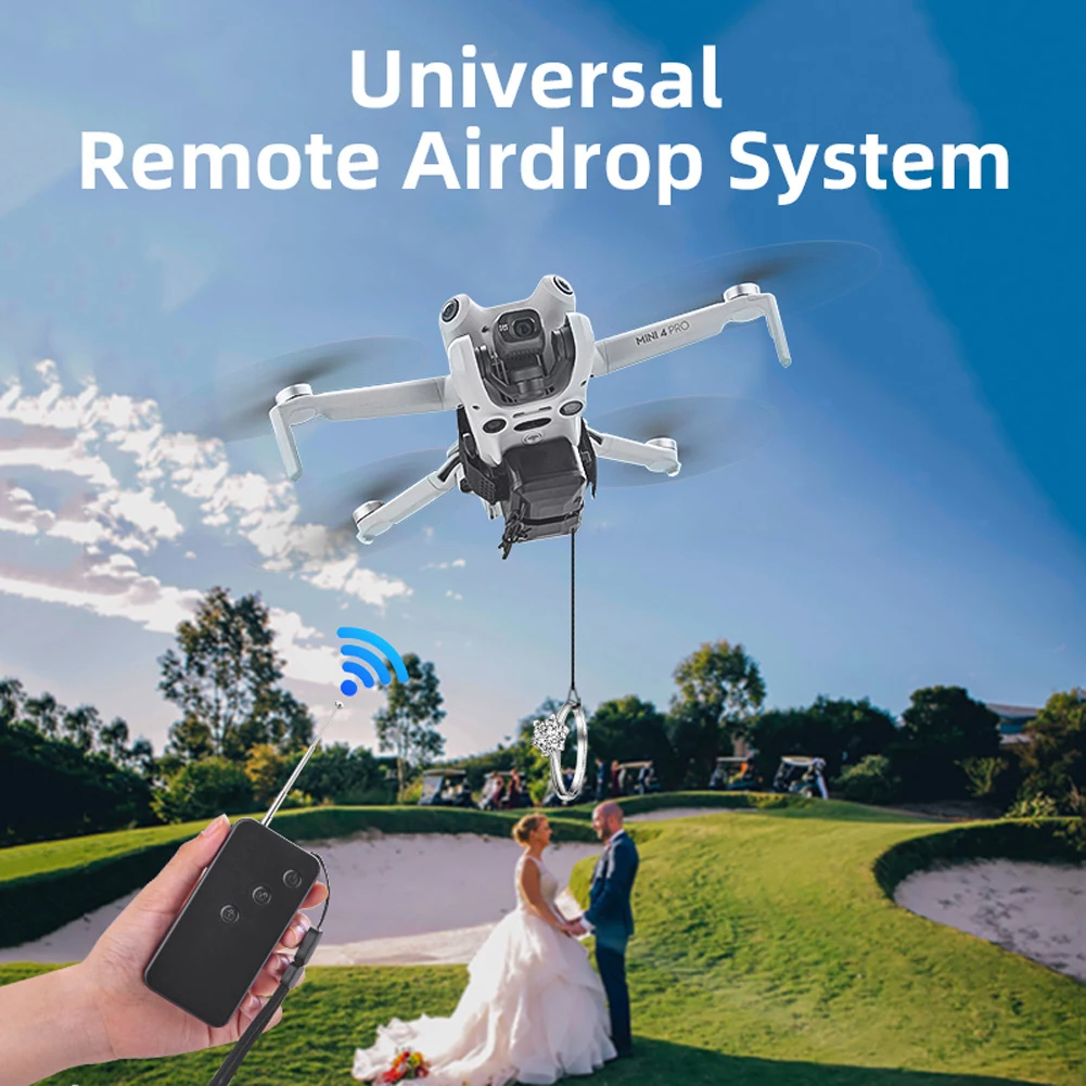 Drone-Airdrop-System-Max-1kg-loading-Airdrop-Release-Drop-Device-For ...