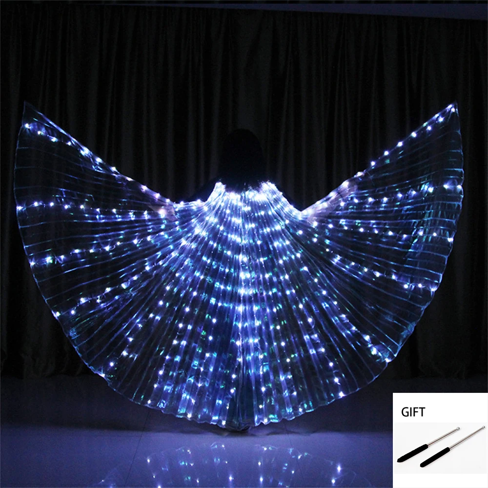 Fluorescent-Butterfly-Isis-Wings-for-Adults-LED-Wings-for-Belly-Dance ...