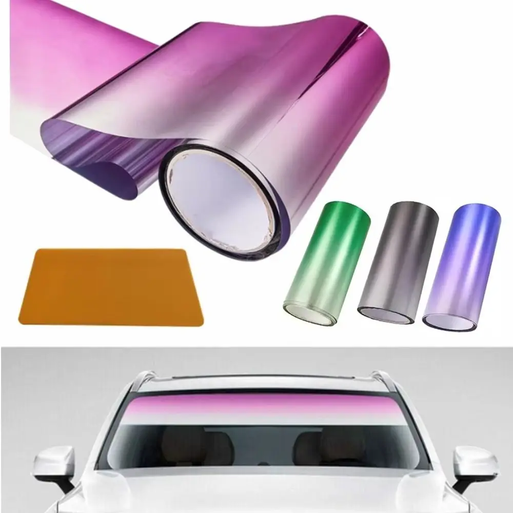 New Color Changing Car Sun Visor Film Heat Insulation Universal Sun ...