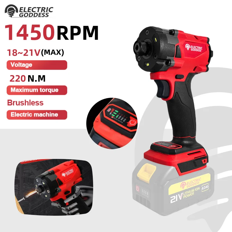 Electric Goddess 220 N·m Brushless Impact Wrench: Real-World ...