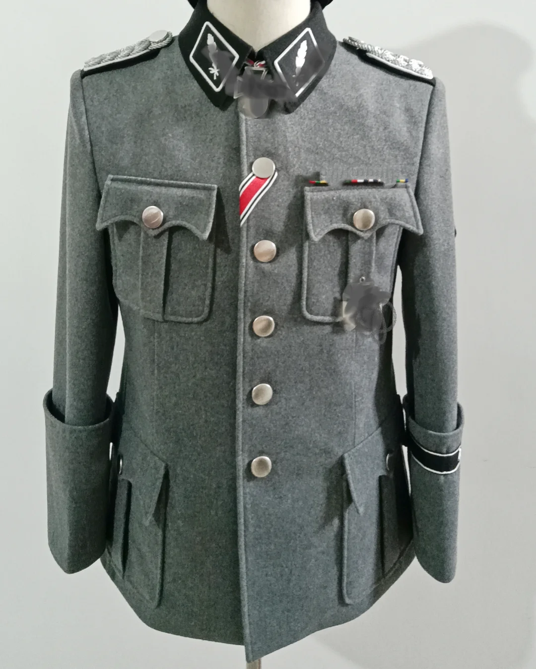 German WWII M36 grey uniform High quality wool uniform with ...