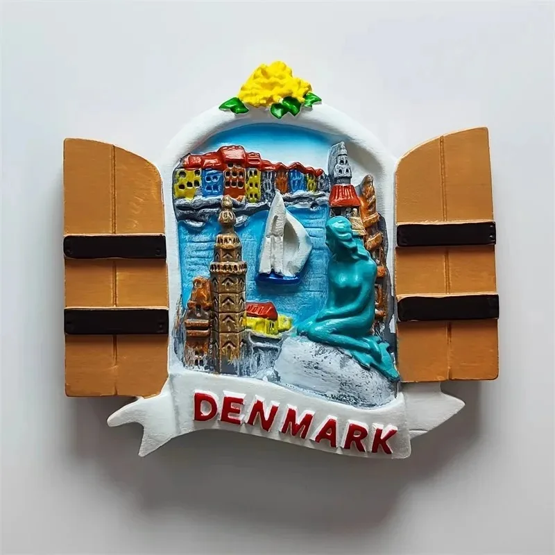 Danmark-Travelling-Souvenirs-Bornholm-Fridge-Magnets-Denmark-Copenhagen ...