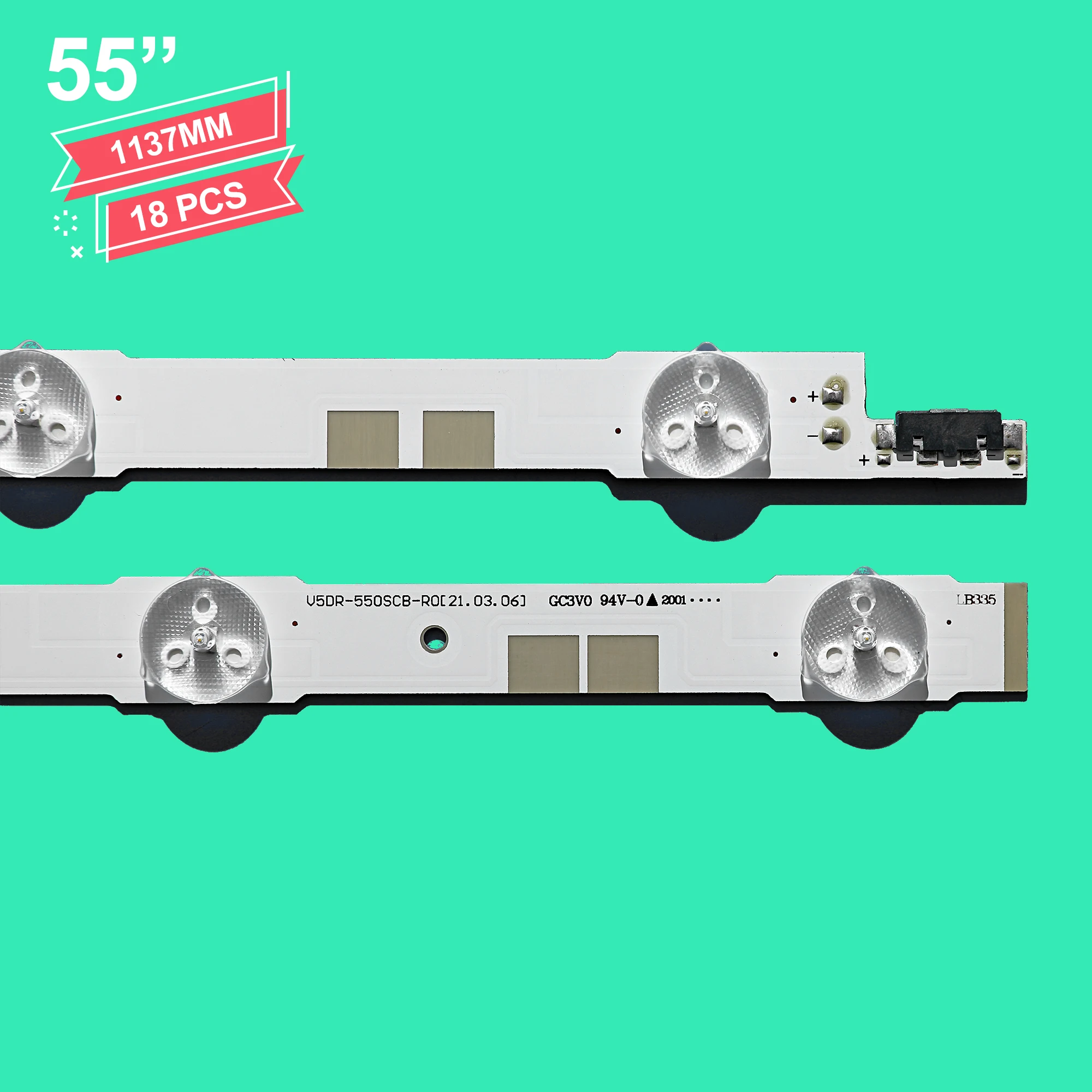 New 6v Led Strip For Samsung Ue55ju6872 Ue55ju6872u Ue55ju6870 ...