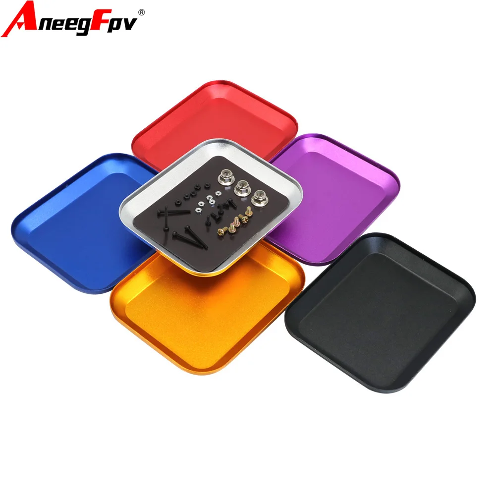RC Repair Tool Aluminium Alloy Magnetic Screw Tray Plate For Airplane ...