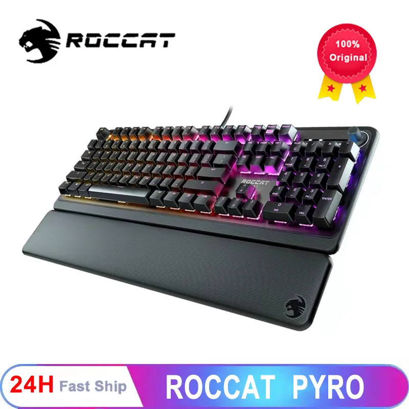 Roccat Pyro - Mechanical RGB Gaming Keyboard with RGB lighting (DE ...