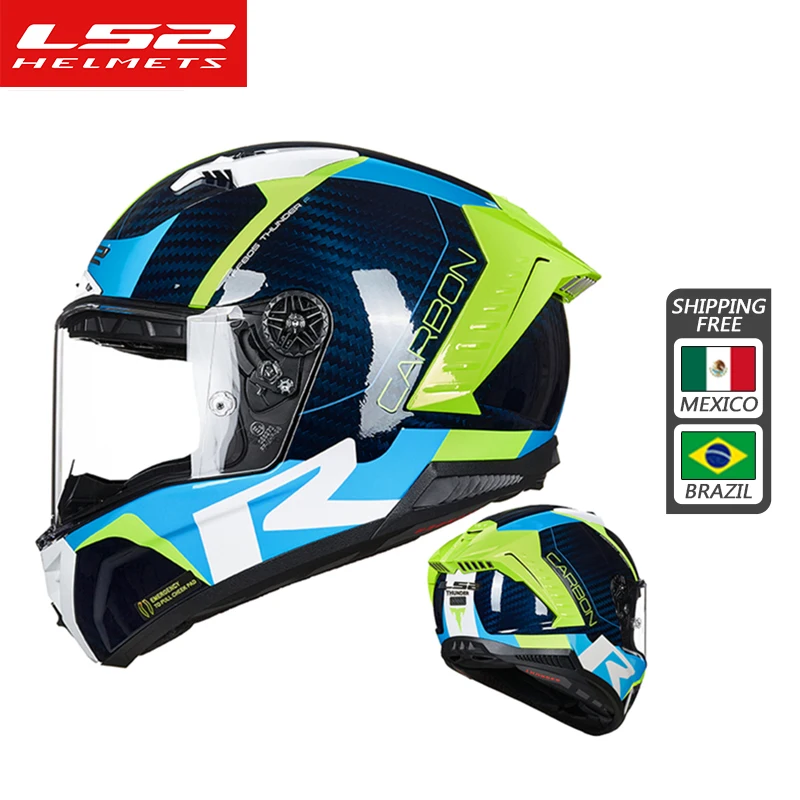 LS2-THUNDER-Full-Face-Motorcycle-Helmet-ls2-ff805-carbon-fiber-helmets ...
