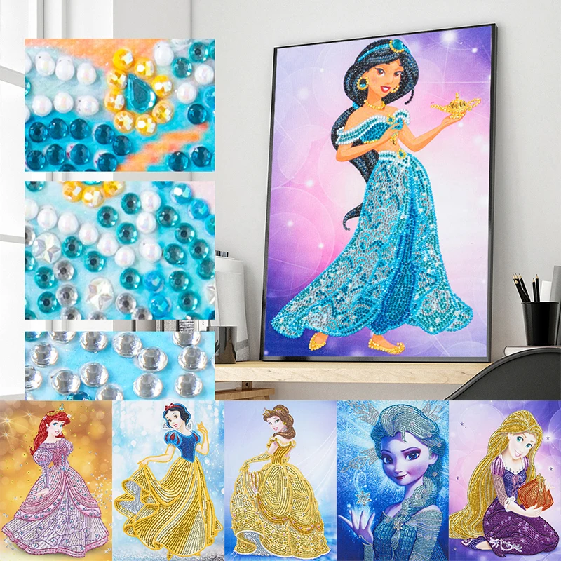 Easy Disney Princess Paintings