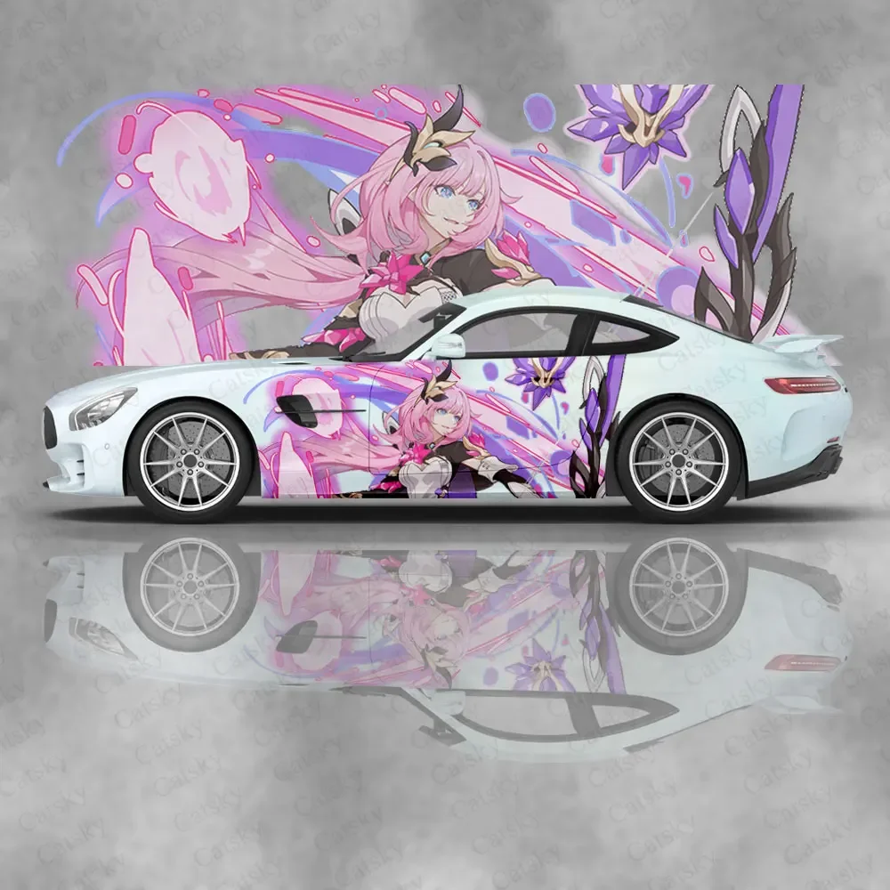 Elysia-Honkai-Impact-Anime-Car-Body-Sticker-Anime-Itasha-Vinyl-Car-Side ...