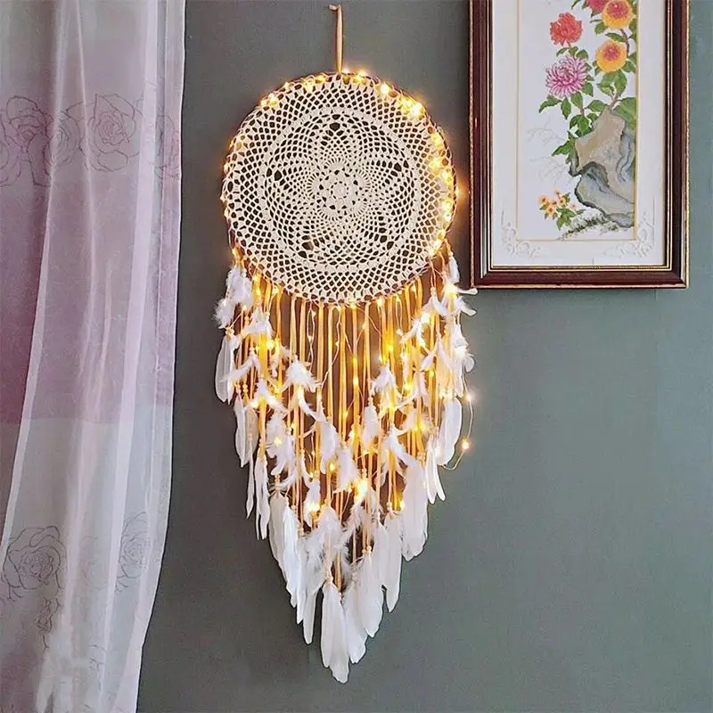Feather Room Decoration Pendant | Feather Home Decoration - Wind Chimes ...