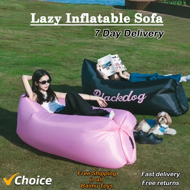 Outdoor-Portable-Lazy-Inflatable-Sofa-Park-Grassland-Water-Beach ...